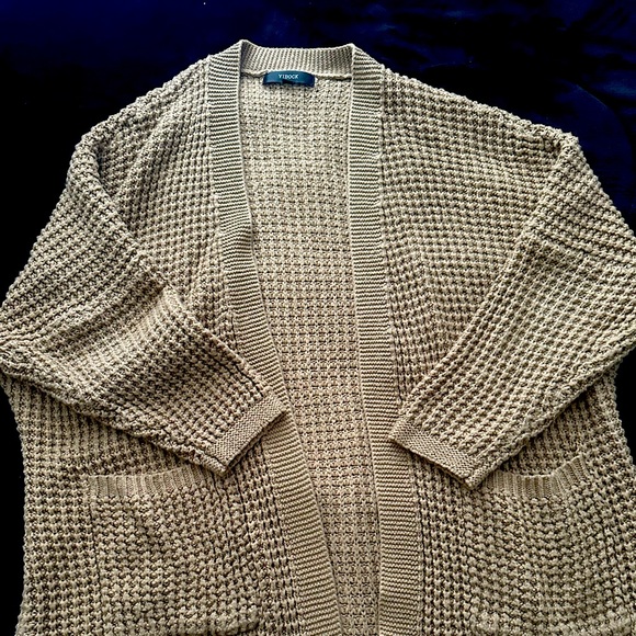 Sweaters | Tan Oversized Cardigan | Poshmark